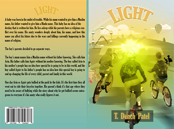 First children’s book, Light | T. Dench Patel